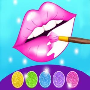 Glitter Lips Coloring Games | Friv 10 - Friv10 | Friv10play.net